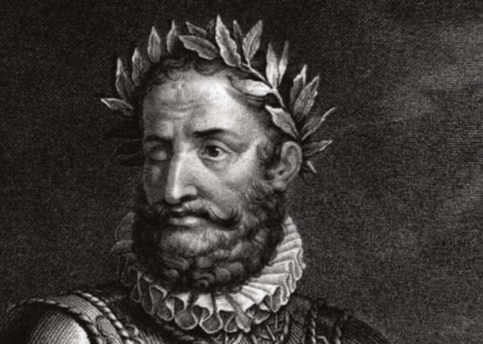 Os versos pertencem à obra Os Lusíadas, de Luís de Camões, publicada em ...